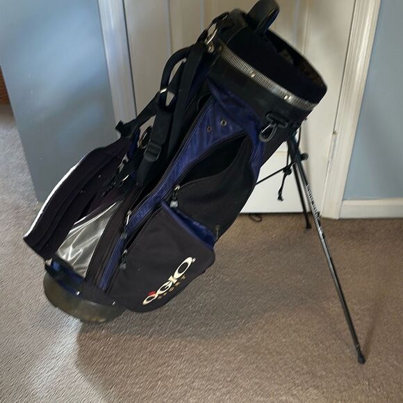 OGIO | Other | Ogio Sport Stand Bag 5 Way Golf Bag Blue Black | Poshmark